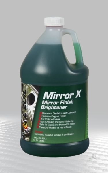 E-ZOIL Mirror X Polished Metal Brightener | Pure Motoring Products